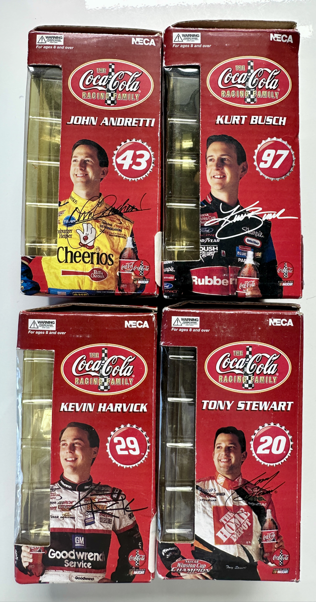 Classic Toys - COCA-COLA RACING FAMILY NASCAR BOBBLEHEAD LOT ANDRETTI ...