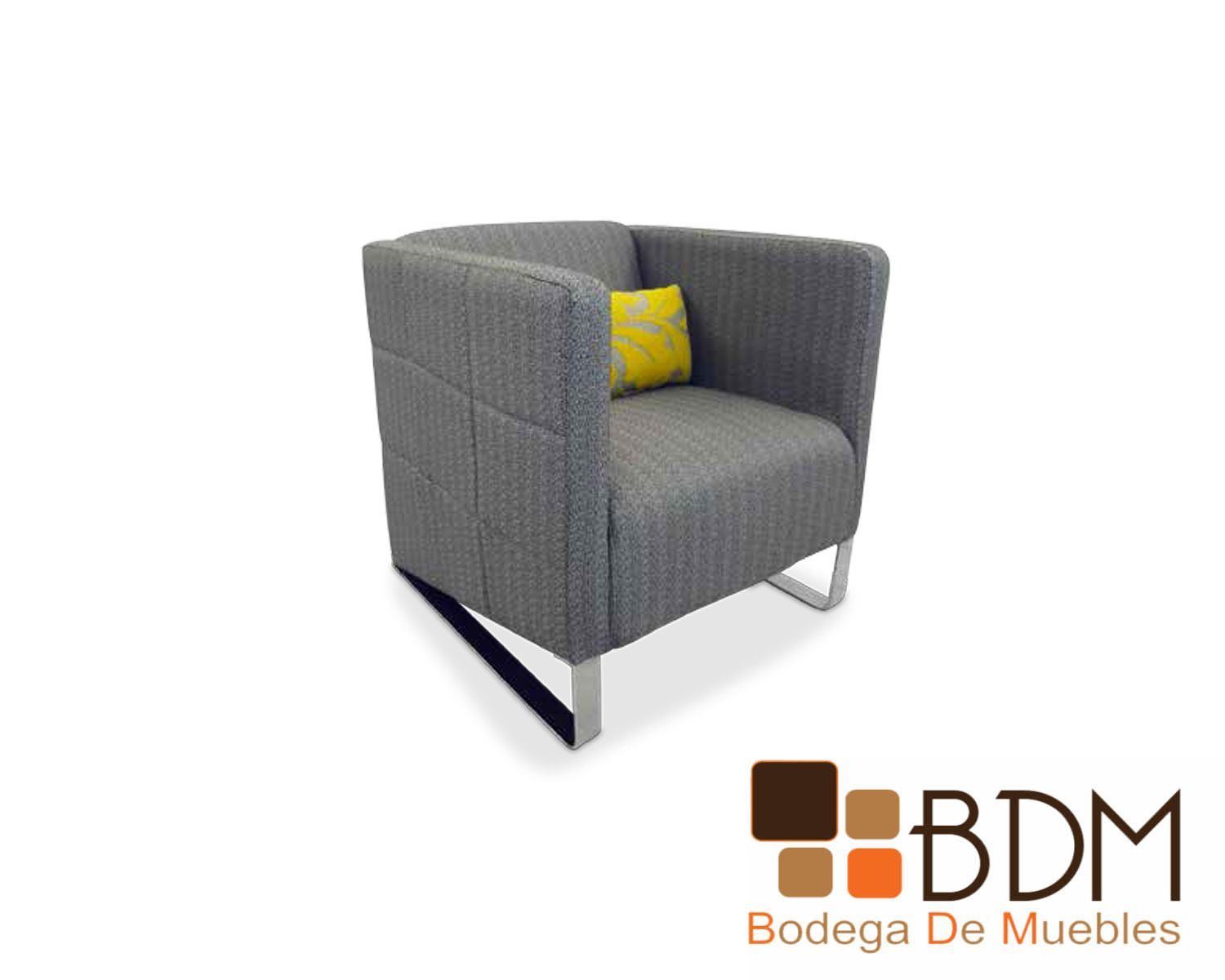 Sillón Individual Moderno - Bodega de Muebles | Mueblería Online