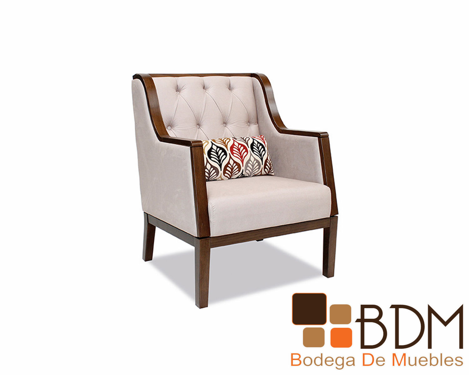 Sillón Capitoneado Individual - Bodega de Muebles | Mueblería Online