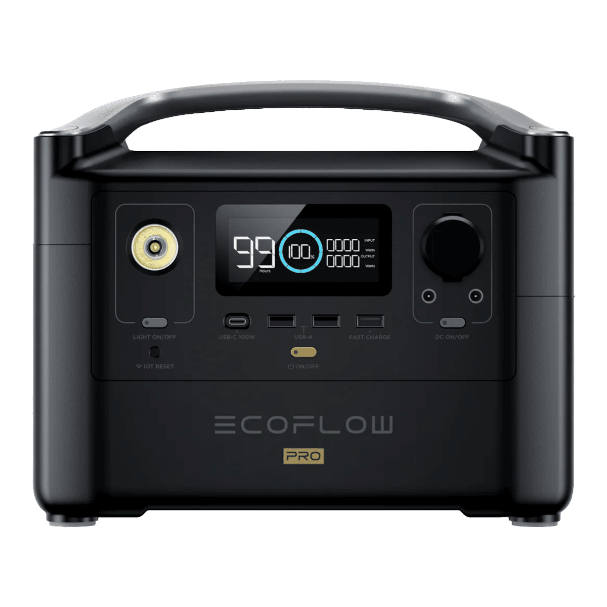 EcoFlow RIVER Pro Portable Power Station: 720Wh, USB A, USB C, AC and ...