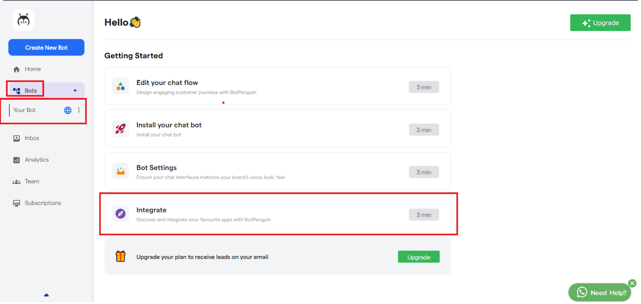 BotPenguin AI ChatGPT Integration-WhatApp & Website Chatbots