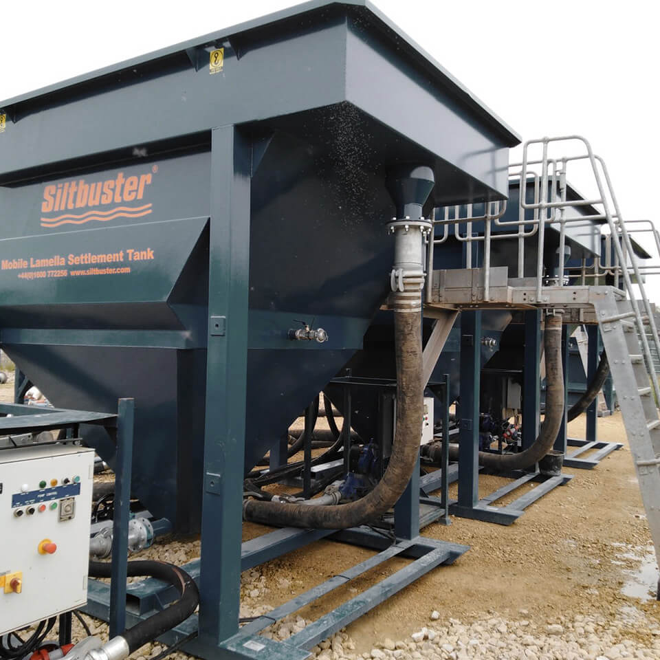 Lamella Settlement Tanks - Water Treatment - Siltbuster