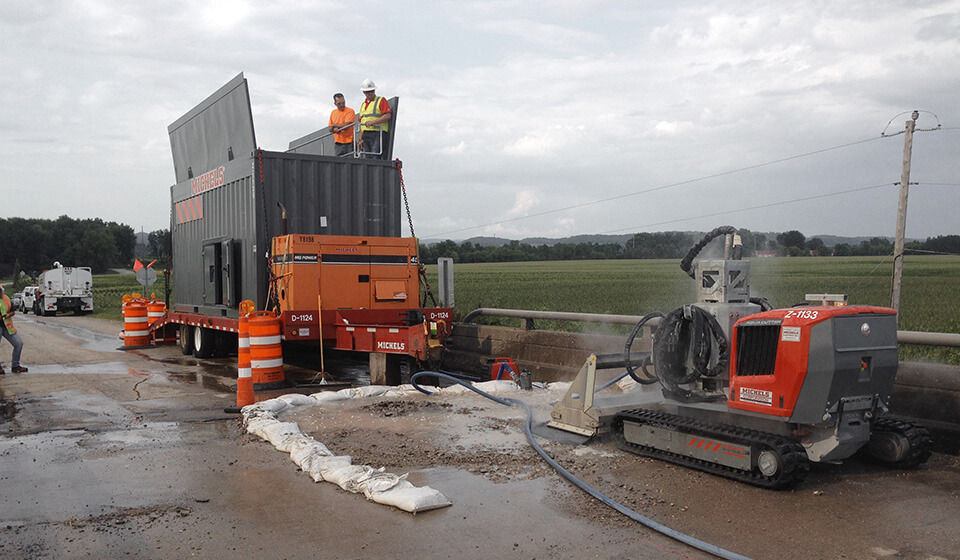 Hydrodemolition - Water Treatment Solutions - Siltbuster