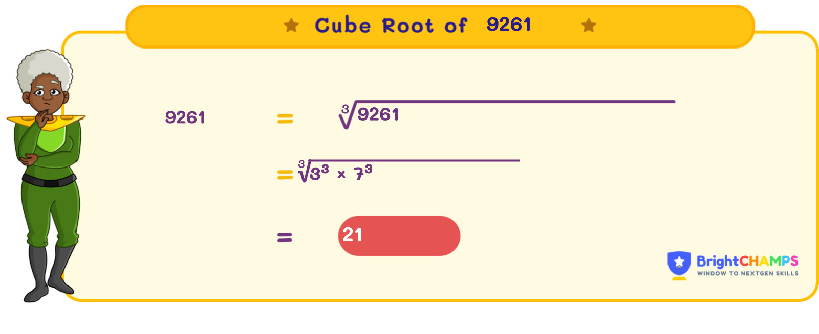 Cube Root Of 9261 How To Find The Value Of ∛9261 🧮