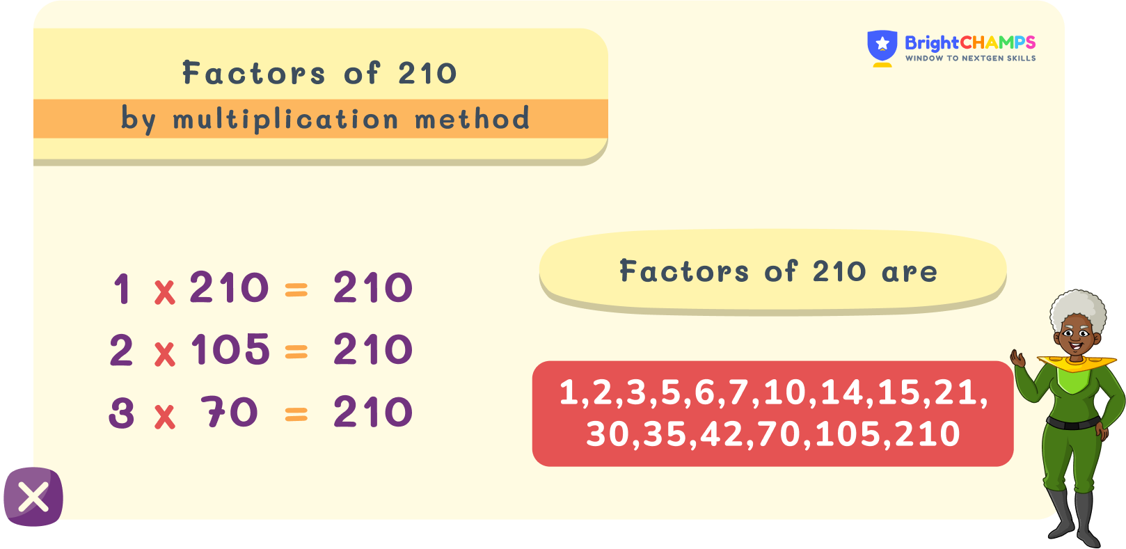Factors of 210 | How to Find the Factors of 210 🔢