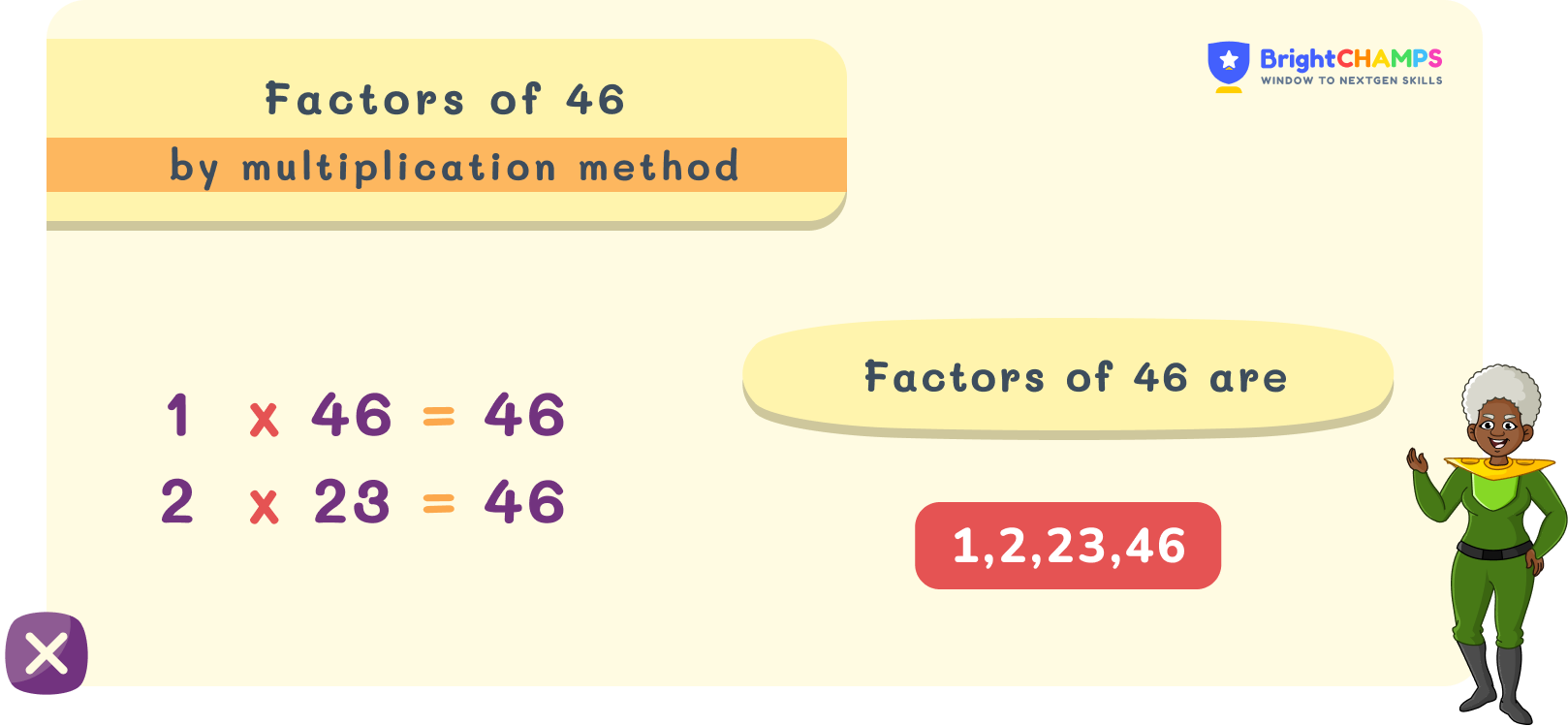 Factors of 46 | How to Find the Factors of 46 🔢