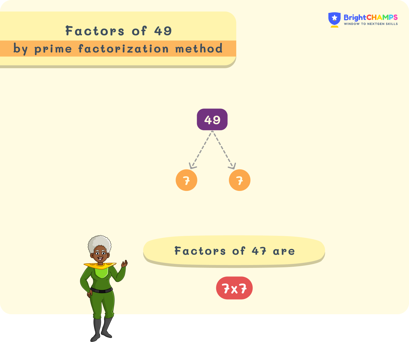 Factors of 49 | How to Find the Factors of 49 🔢