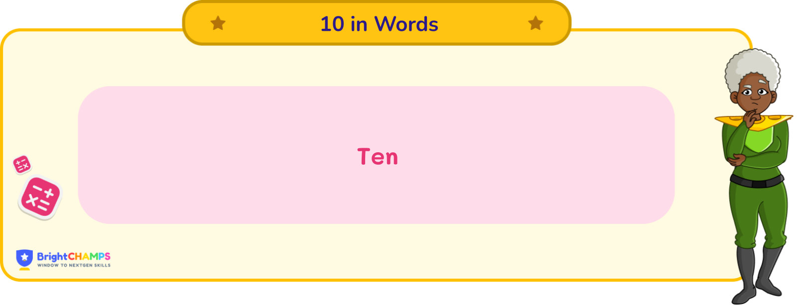 How to Write 10 in Words | 10 Spelling