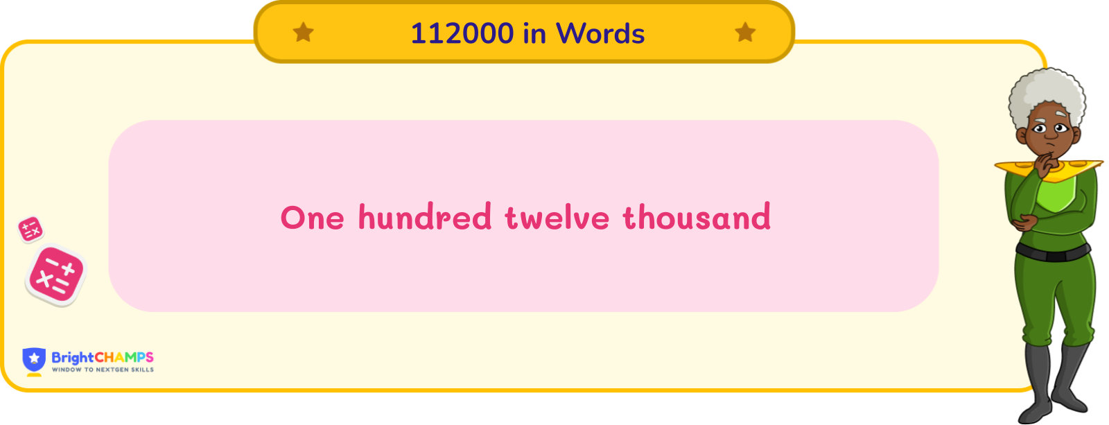 How to Write 112000 in Words | 112000 Spelling