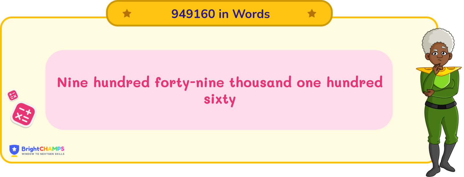 How to Write 949160 in Words | 949160 Spelling