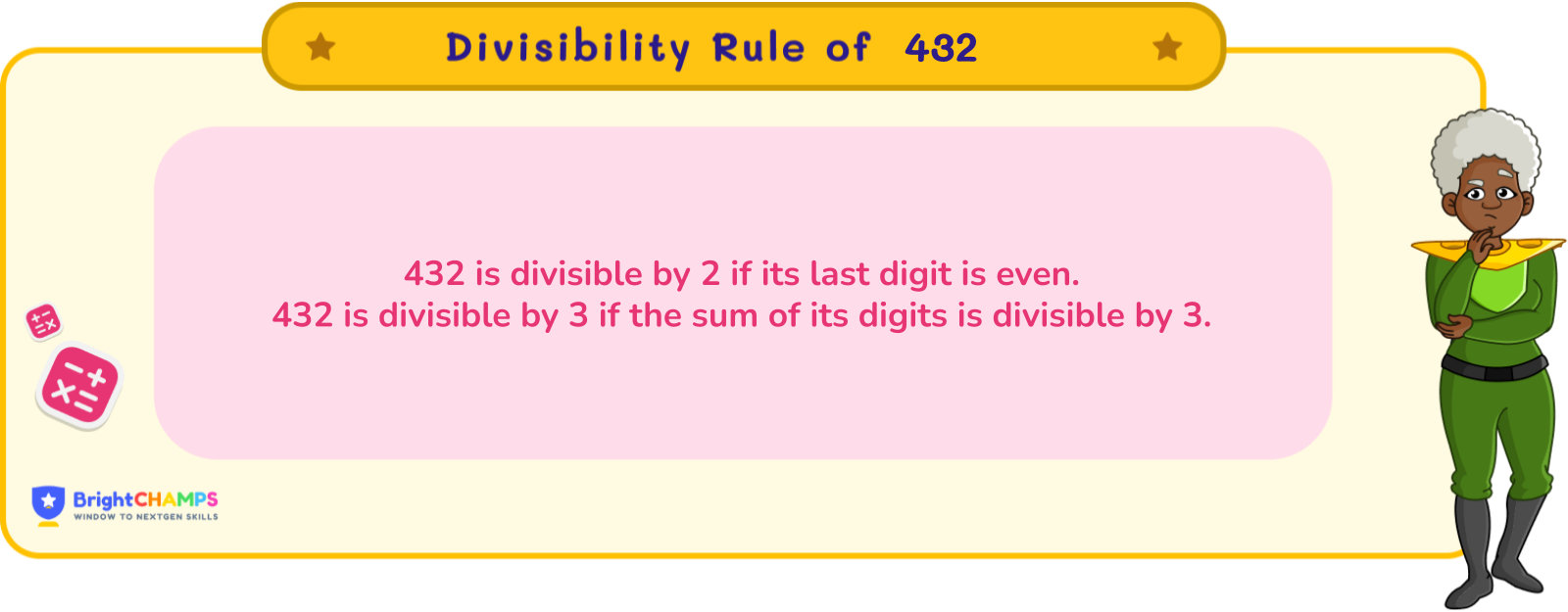 Divisibility Rule of 432 | Divisibility Test of 432