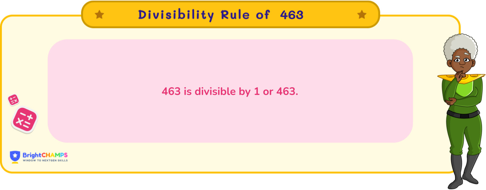 Divisibility Rule of 463 | Divisibility Test of 463
