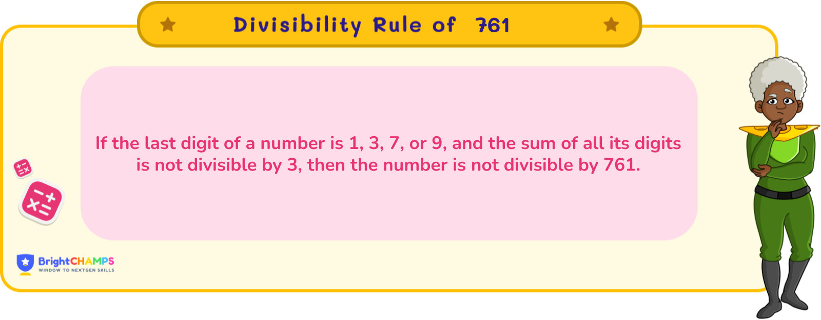 Divisibility Rule of 761 | Divisibility Test of 761