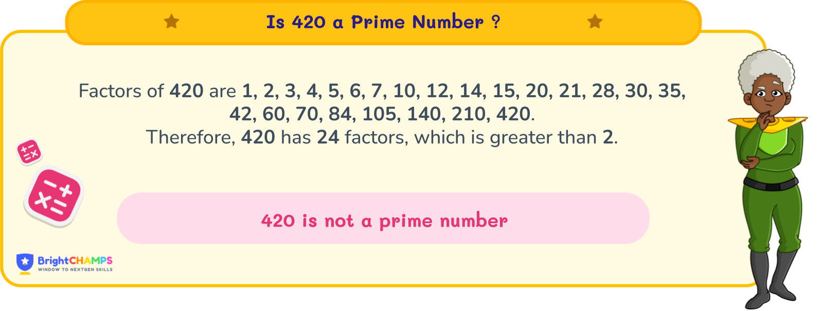 Is 420 a Prime Number or a Composite Number?