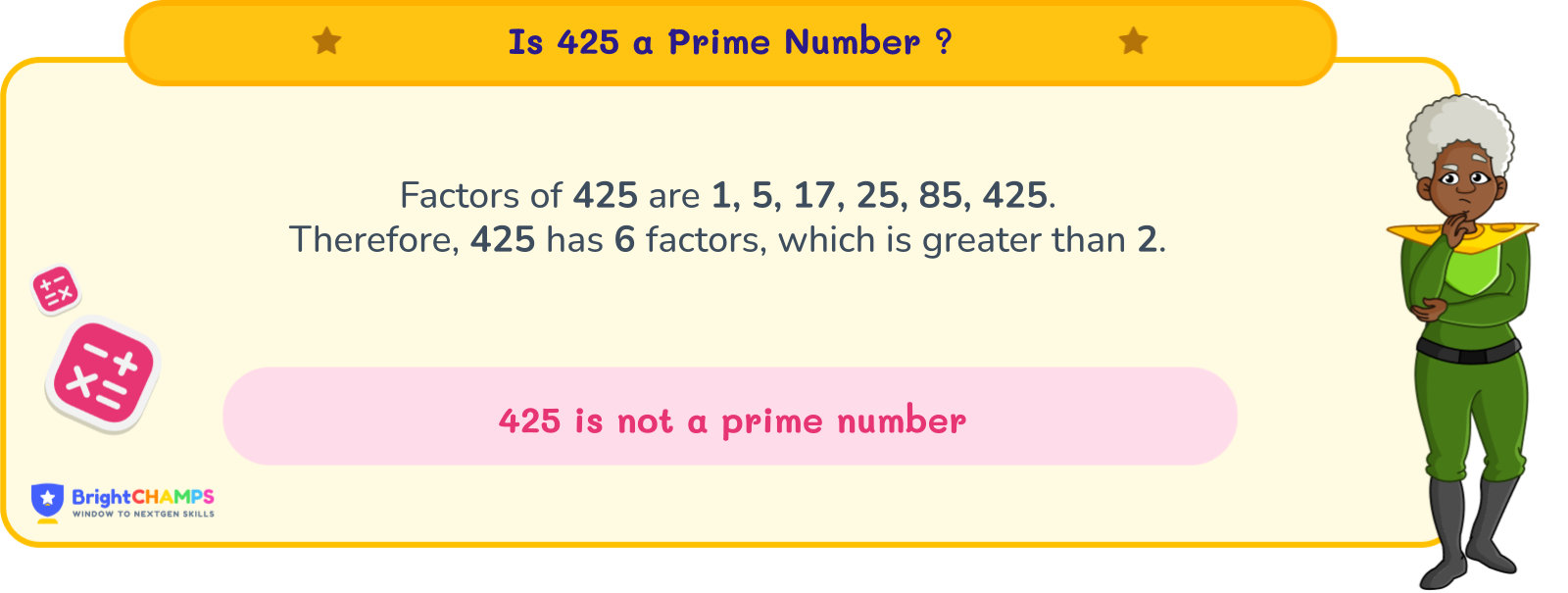 Is 425 a Prime Number or a Composite Number?