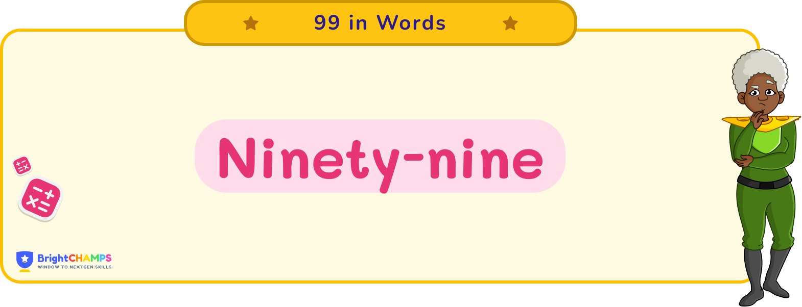 How to Write 99 in Words | 99 Spelling