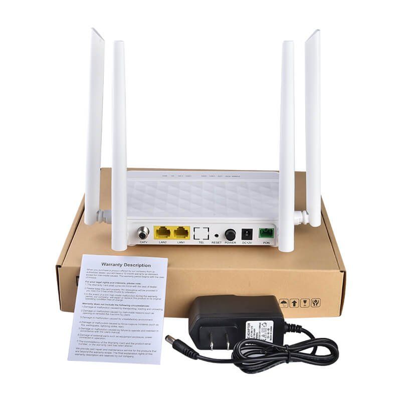 Comercio Mayorista 2GE CATV AC1200 xPON ONT BT-718XR | BT-PON