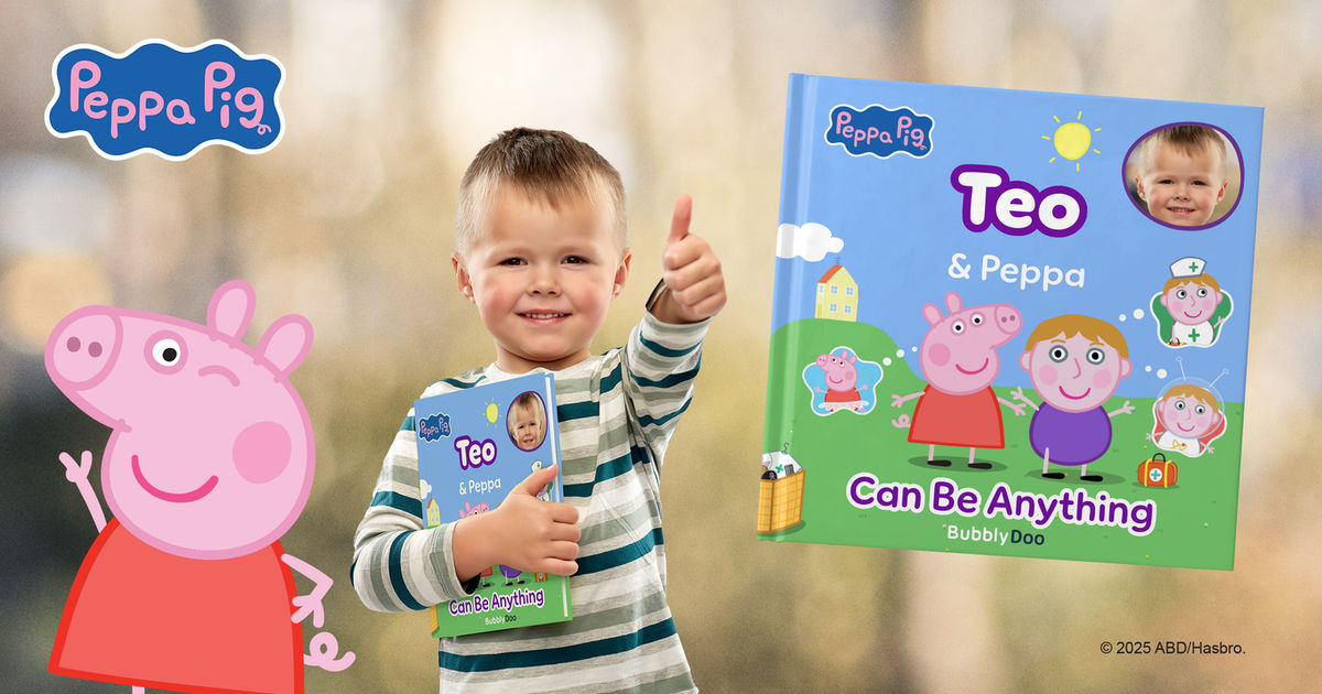 Peppa Pig Can Be Anything - Create - BubblyDoo | Personalized Children ...