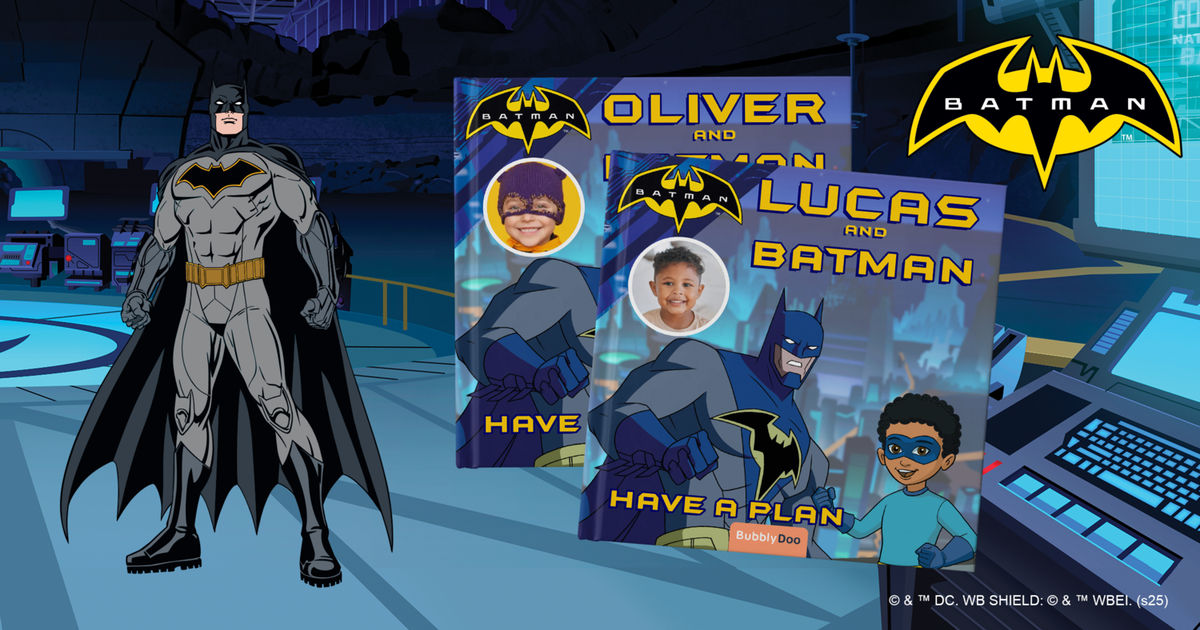 Batman Has a Plan - Create - BubblyDoo | Personalized Children's Books ...