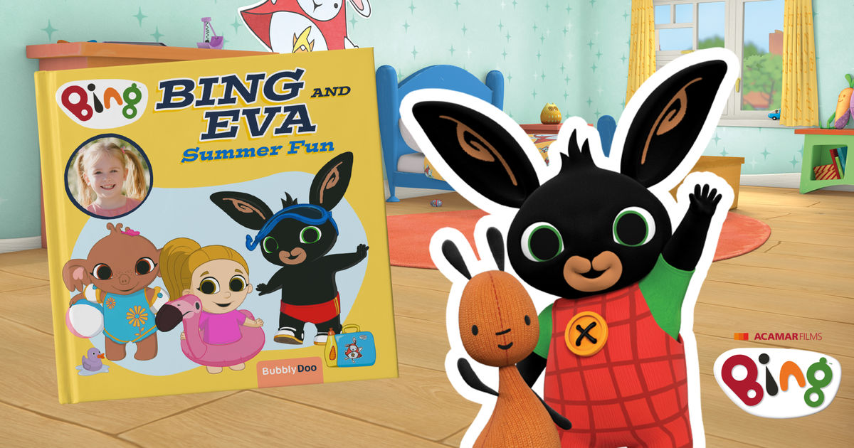 Bing’s Summer Fun - BubblyDoo | Personalised Children's Books ...