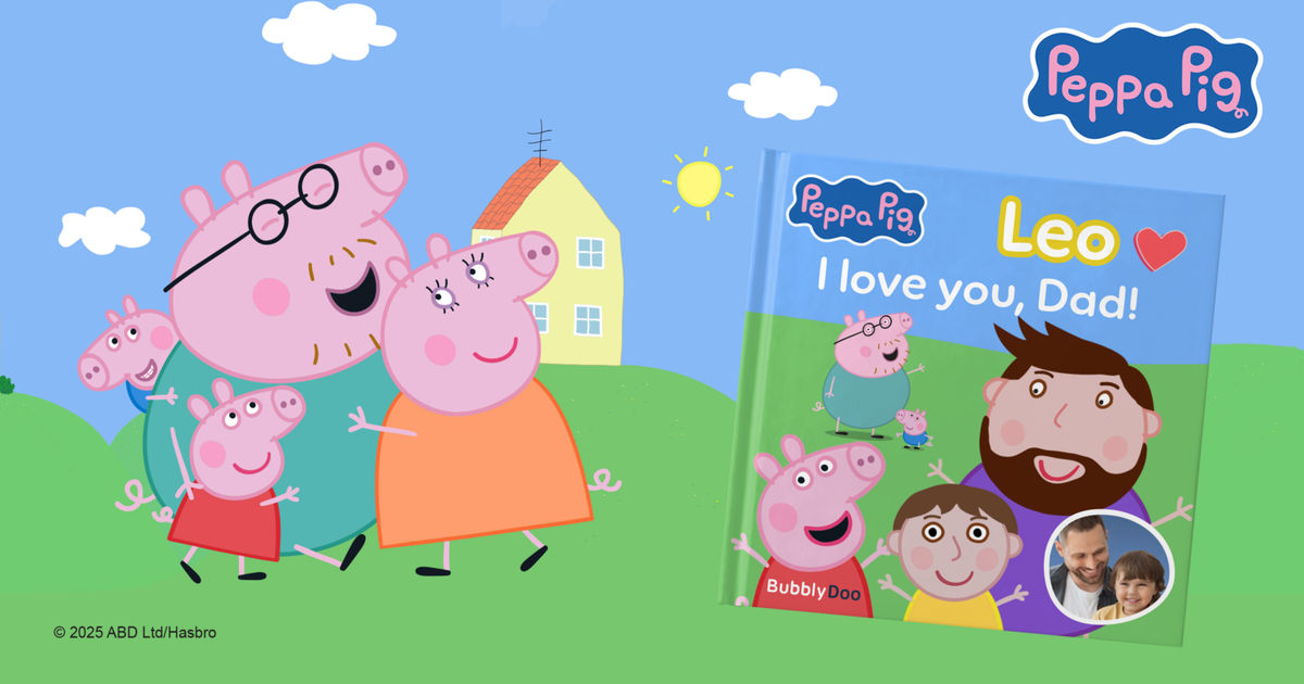 Peppa Pig: I Love You, Daddy! - Create - BubblyDoo | Personalized ...