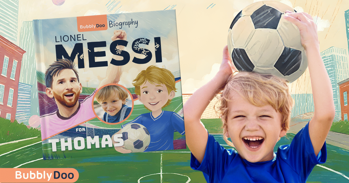 Lionel Messi - Create - BubblyDoo | Personalized Children's Books ...