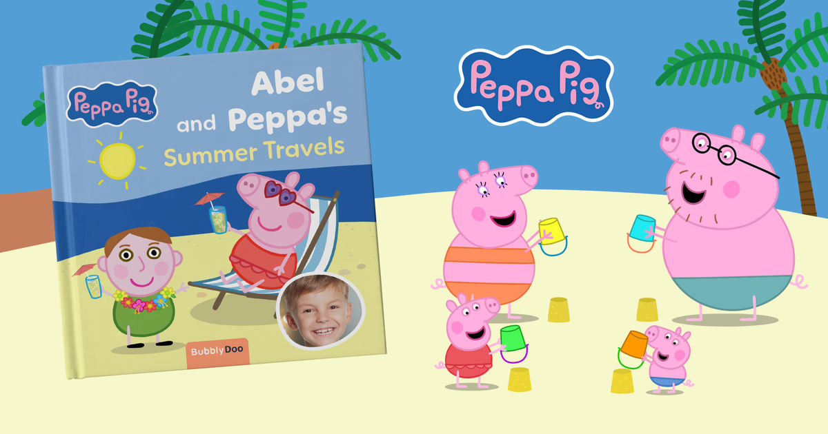 Peppa’s Summer Travels - Create - BubblyDoo | Personalized Children's ...