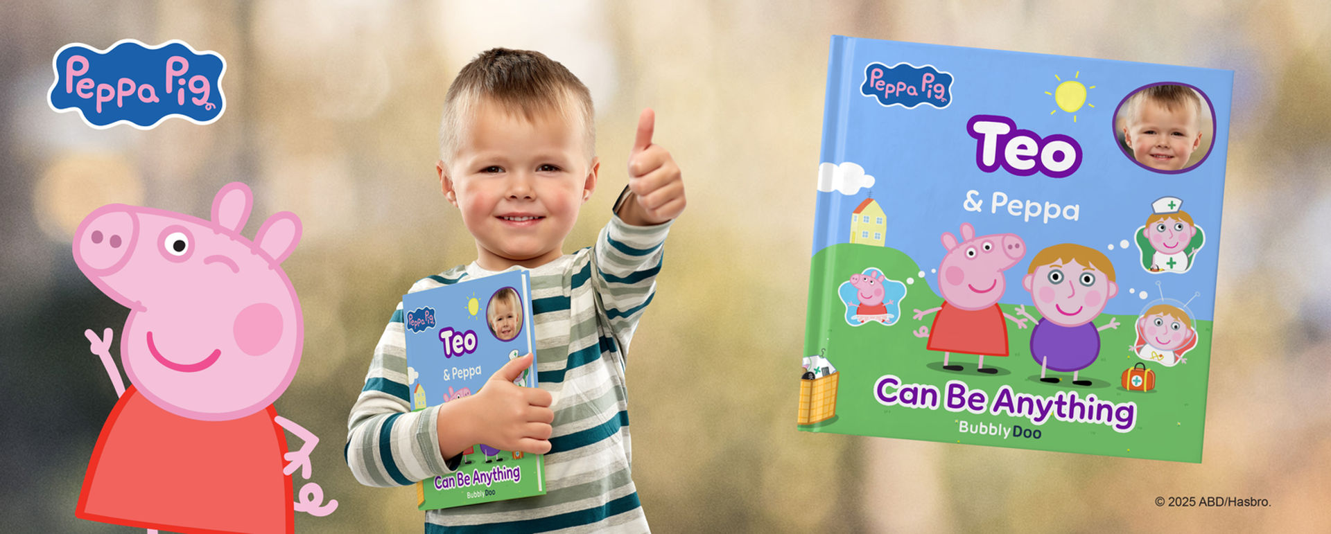 Peppa Pig Can Be Anything - BubblyDoo | Personalised Children's Books ...