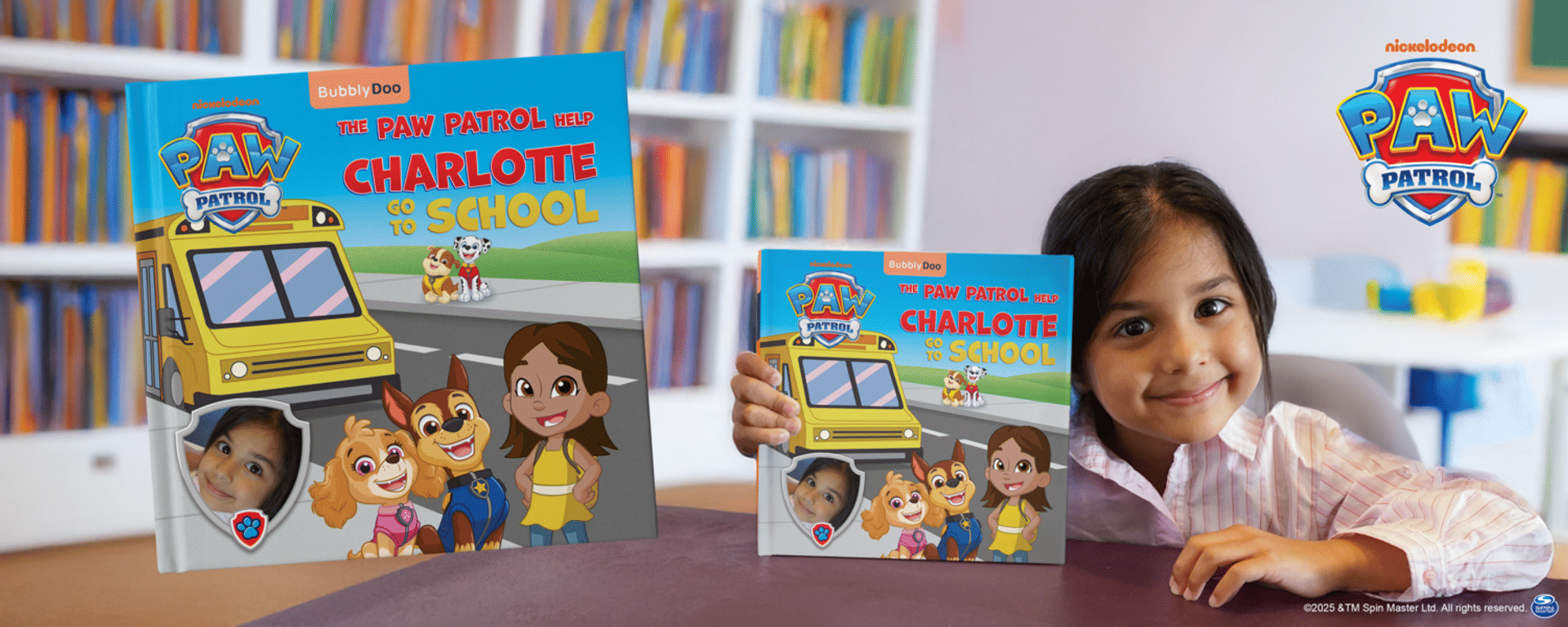 PAW Patrol: Back to School - BubblyDoo | Personalized Children's Books ...