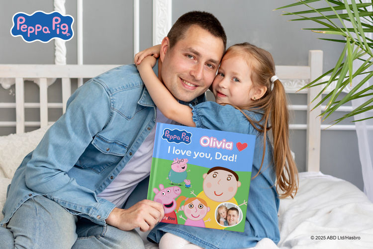 Peppa Pig: I Love You, Daddy! - BubblyDoo | Personalized Children's ...