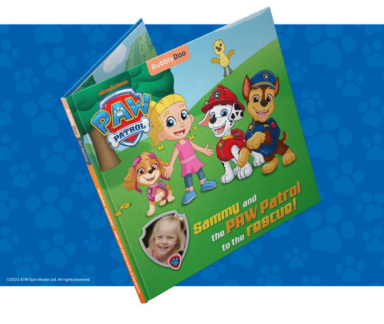 PAW Patrol to the rescue! - BubblyDoo | Personalized Children's Books ...