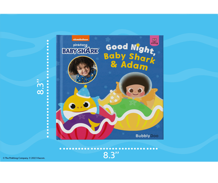 Good night with Baby Shark - BubblyDoo | Personalized Children's Books ...