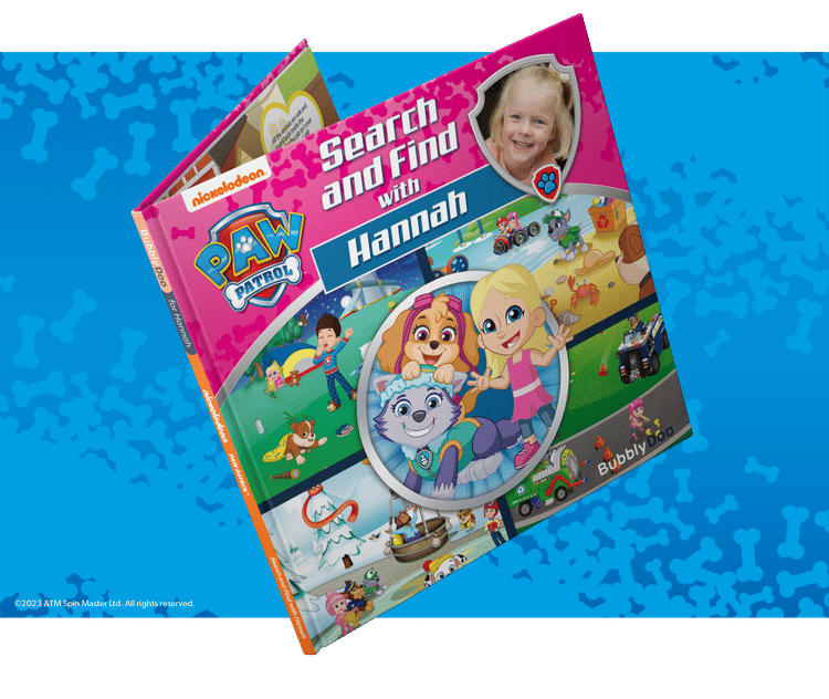 PAW Patrol: Search and Find Adventure - BubblyDoo | Personalised ...