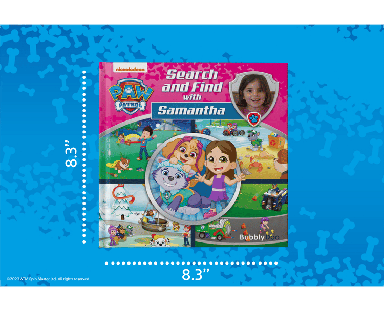 PAW Patrol: Search and Find Adventure - BubblyDoo | Personalized ...