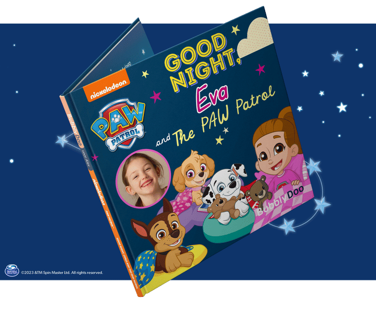 Good Night with the PAW Patrol Pups - BubblyDoo | Personalized Children ...