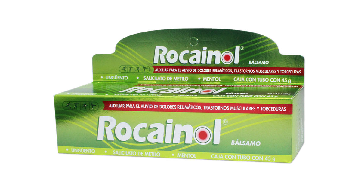 Rocainol Salicilato de Metilo, Mentol (Compañia Internacional de ...
