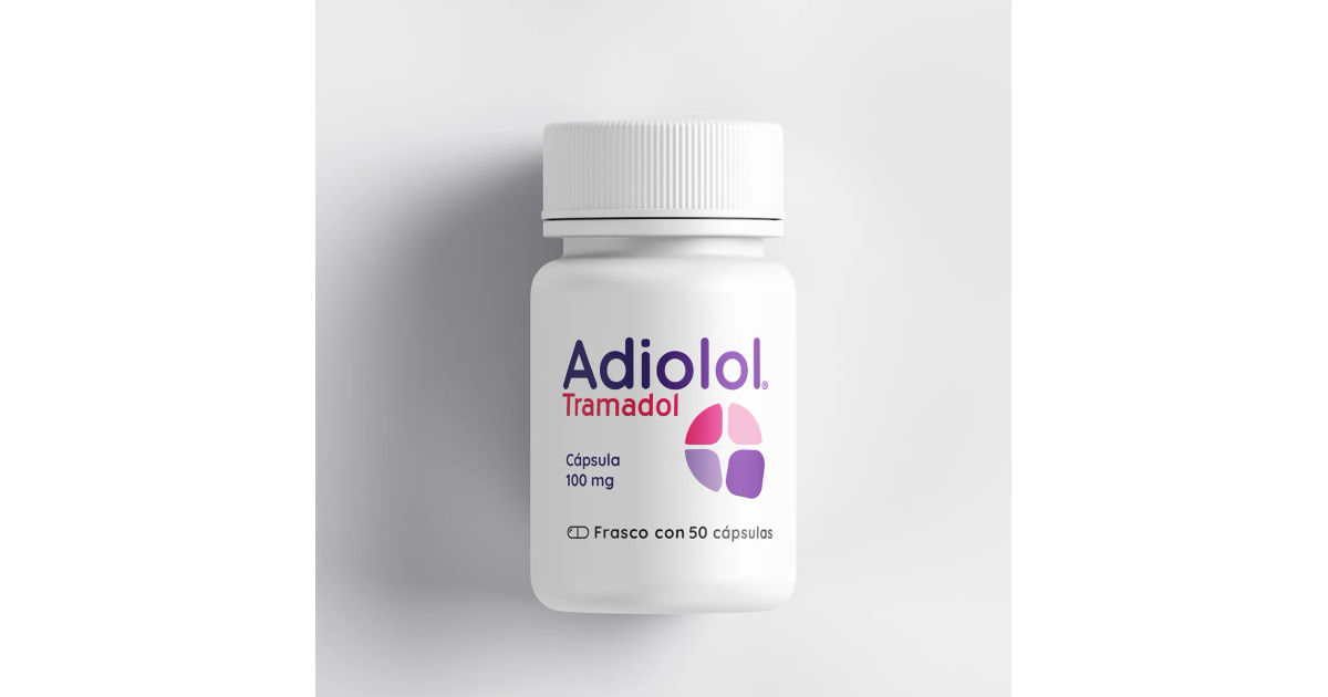 Adiolol Tramadol (SBL) Cápsulas 100 mg 50 cápsulas (1 caja) | BuscaMed