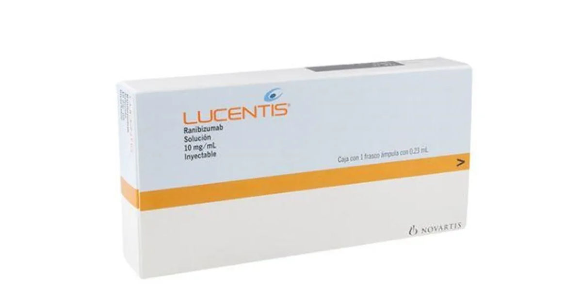 Lucentis Ranibizumab (Novartis) Solución inyectable 10mg/ml 0.23 ml (1 ...