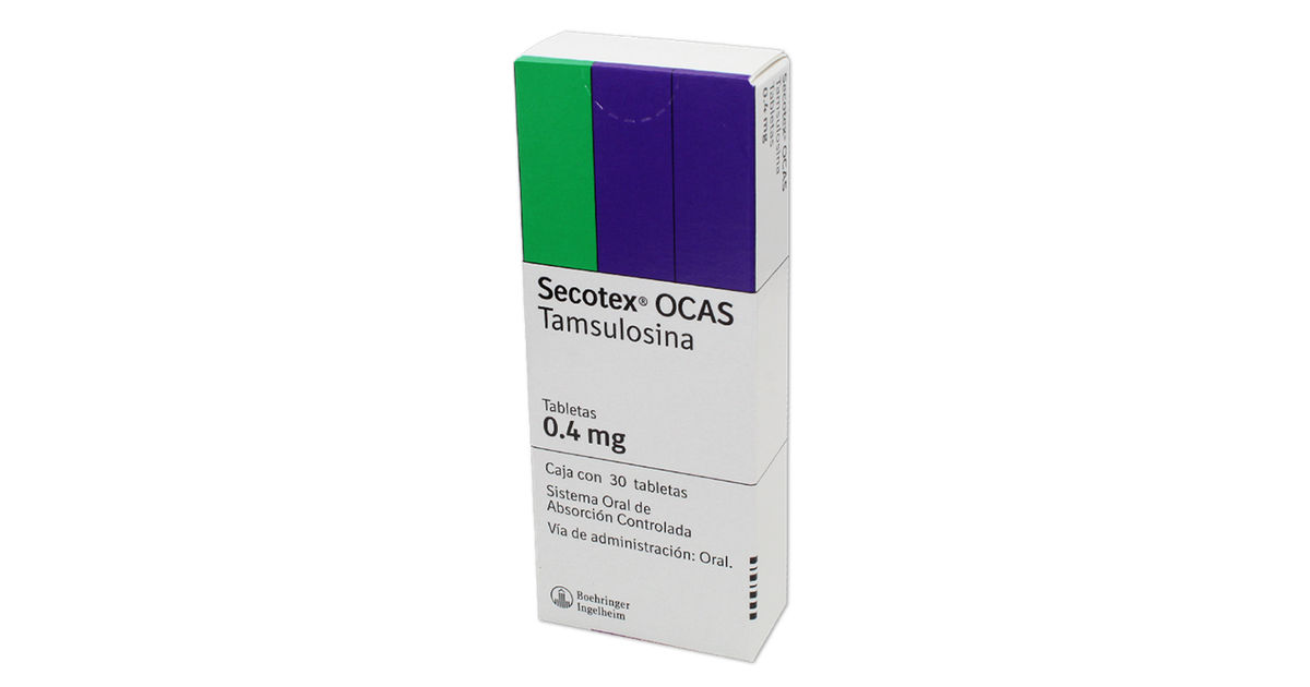 Secotex OCAS 0.4mg LP 30u Boehringer | BuscaMed