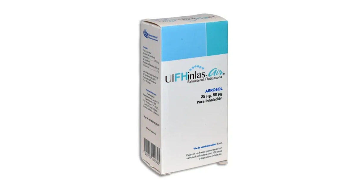 Ulfhinlas Air Salmeterol, Fluticasona (Farmacéutica Hispanoamericana ...