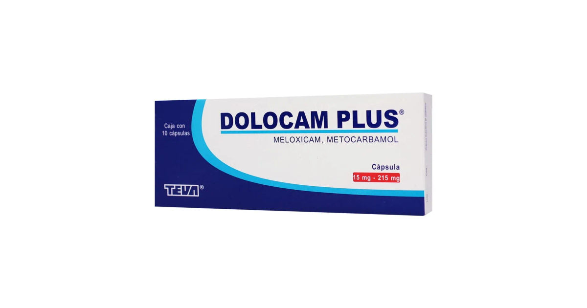 Dolocam Plus 15mg Cápsulas 10u RIM | BuscaMed