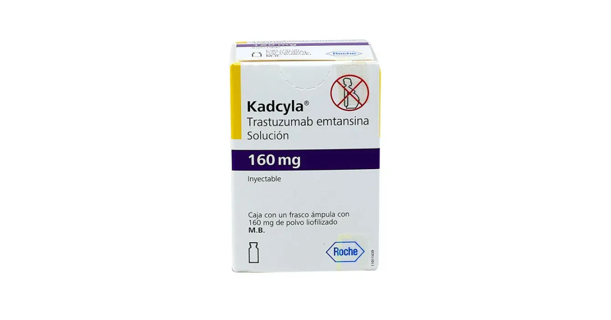 Kadcyla Trastuzumab emtansina (Roche) Solución inyectable 160 mg 8 ml ...