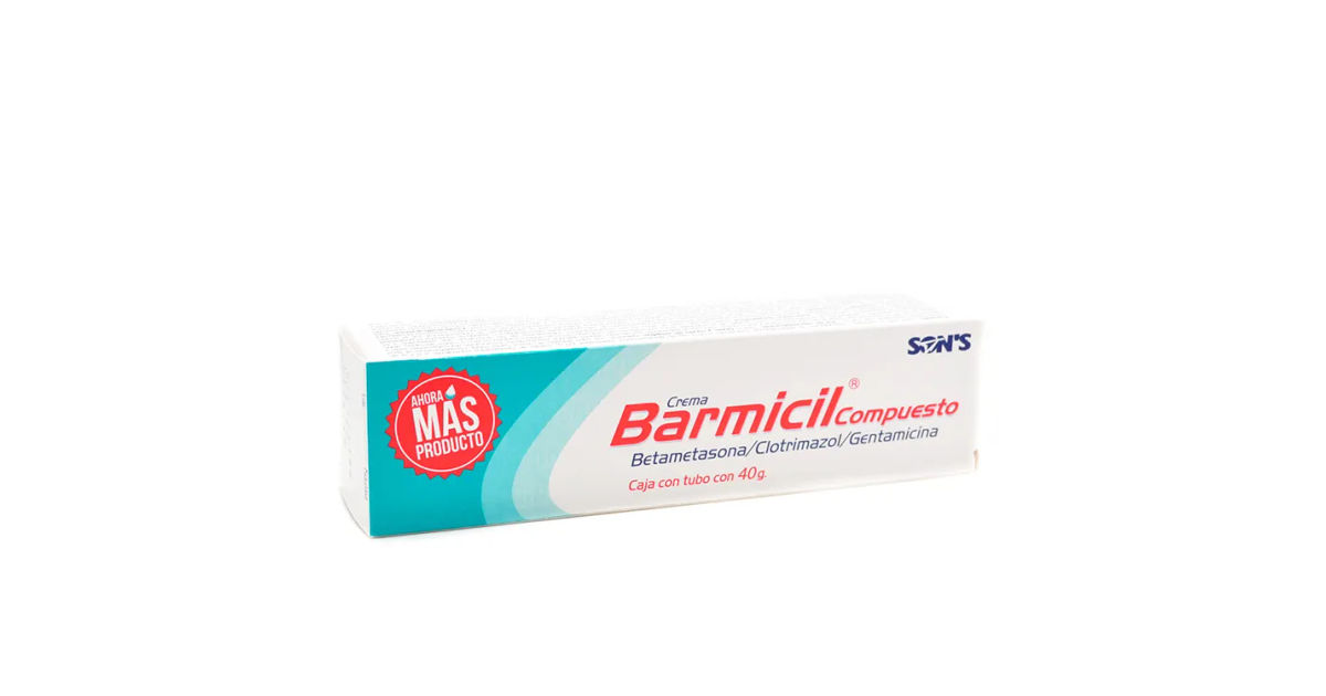 Barmicil Compuesto Betametasona, Clotrimazol, Gentamicina (Son's) Crema ...