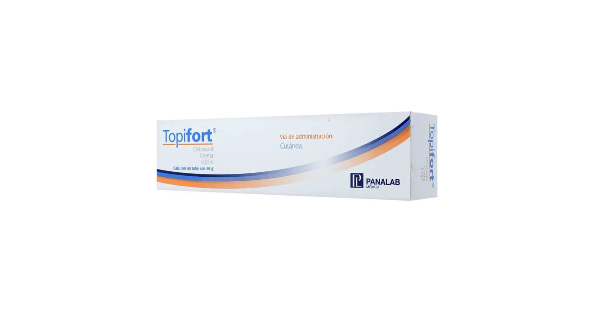 Topifort Clobetasol (Panalab) Crema 0.05% 30 g (1 tubo) | BuscaMed
