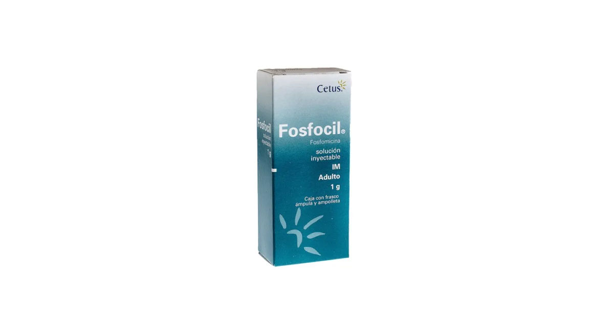 Fosfocil Fosfomicina (Senosiain) Solución inyectable 250mg/ml 2 ml (1 ...