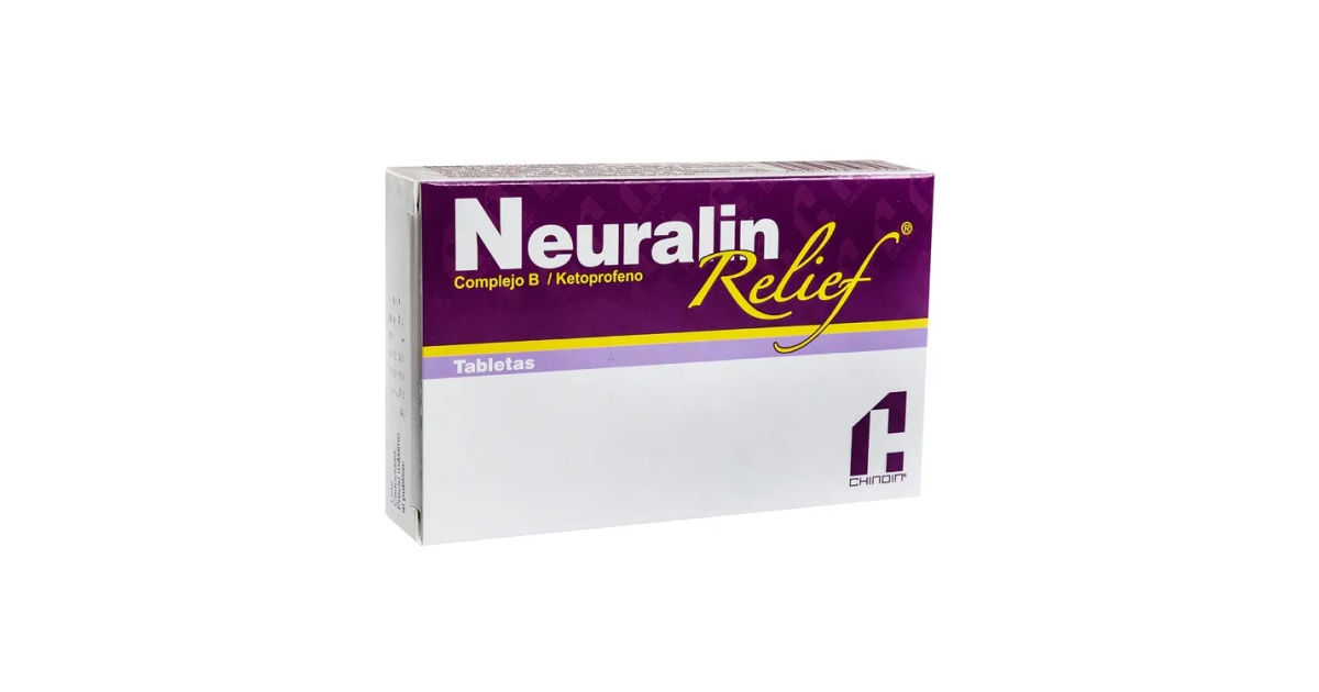 Neuralin Relief Ketoprofeno,Tiamina (Vitamina B1),Piridoxina (Vitamina ...