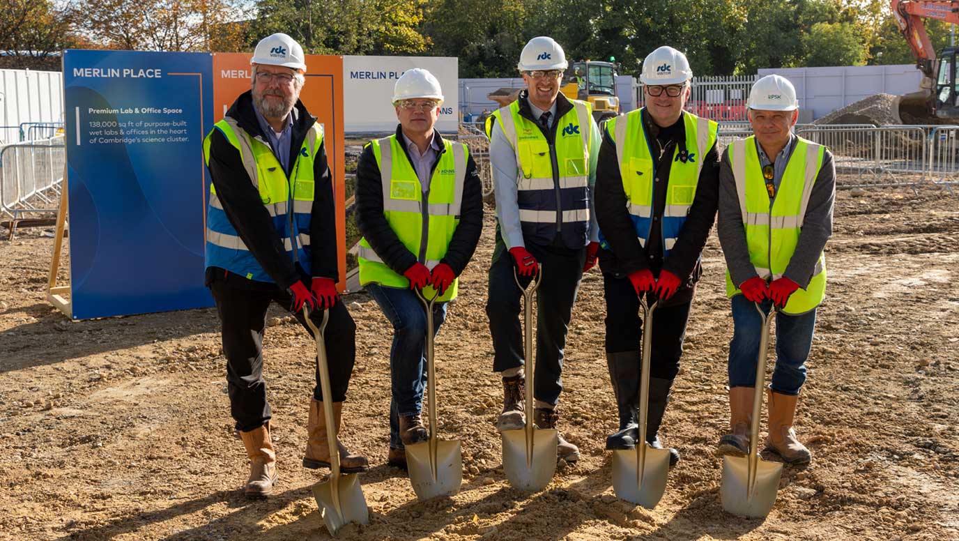 Ground broken at new Cambridge lab building