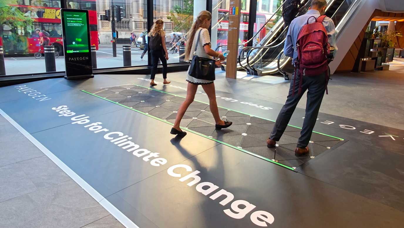 Pavegen steps back into the crowd for fresh funding