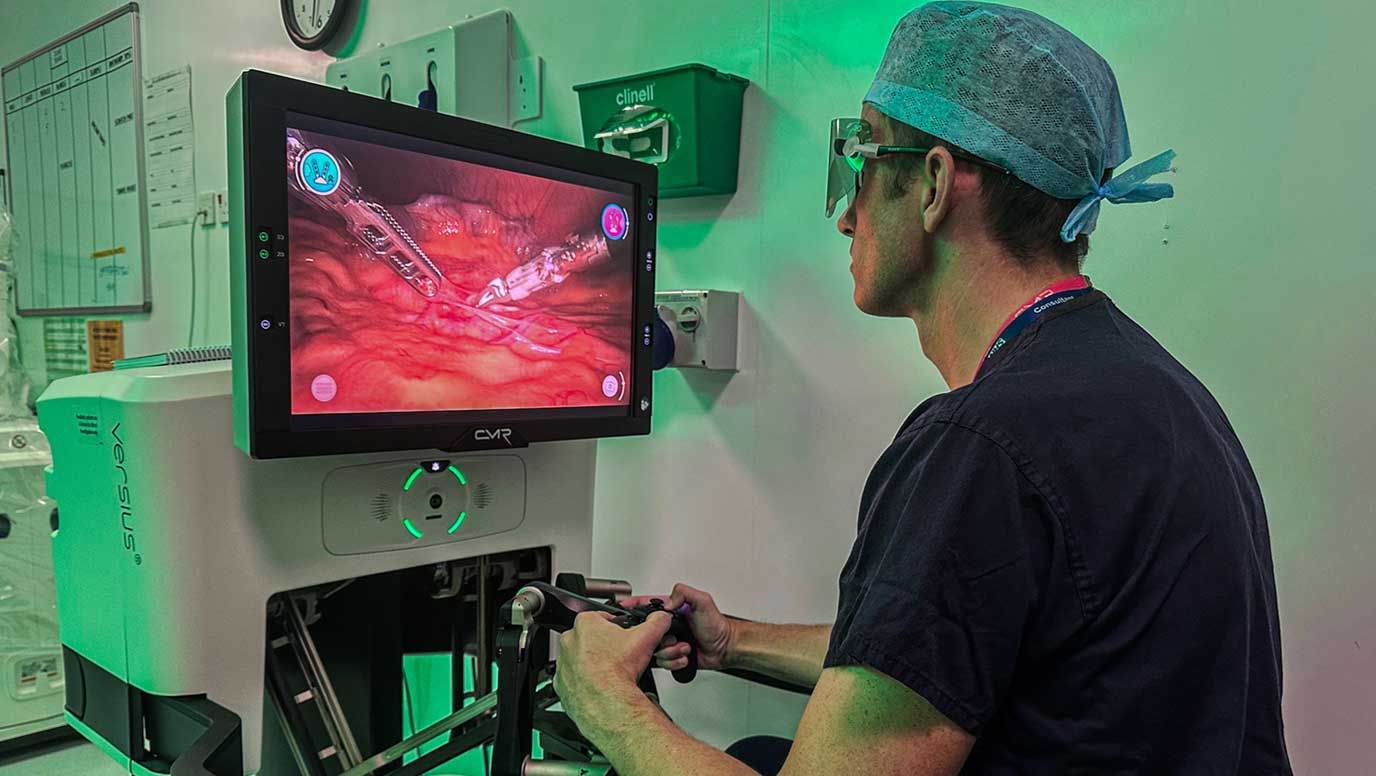 CMR Surgical robot arm in world-first paediatric clinical trial