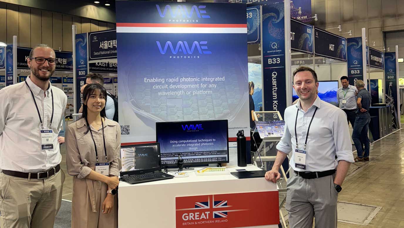 Wave Photonics attracts Korean collaboration interest